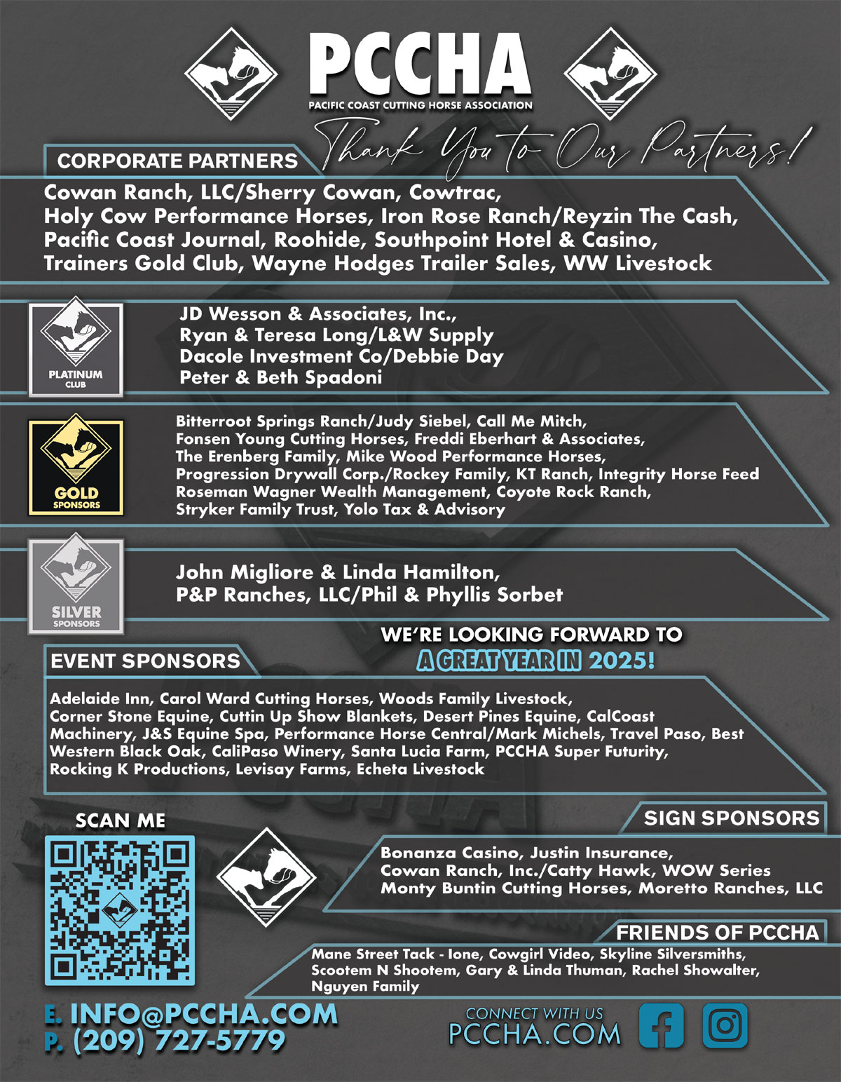 The Pacific Coast Cutting Horse Association